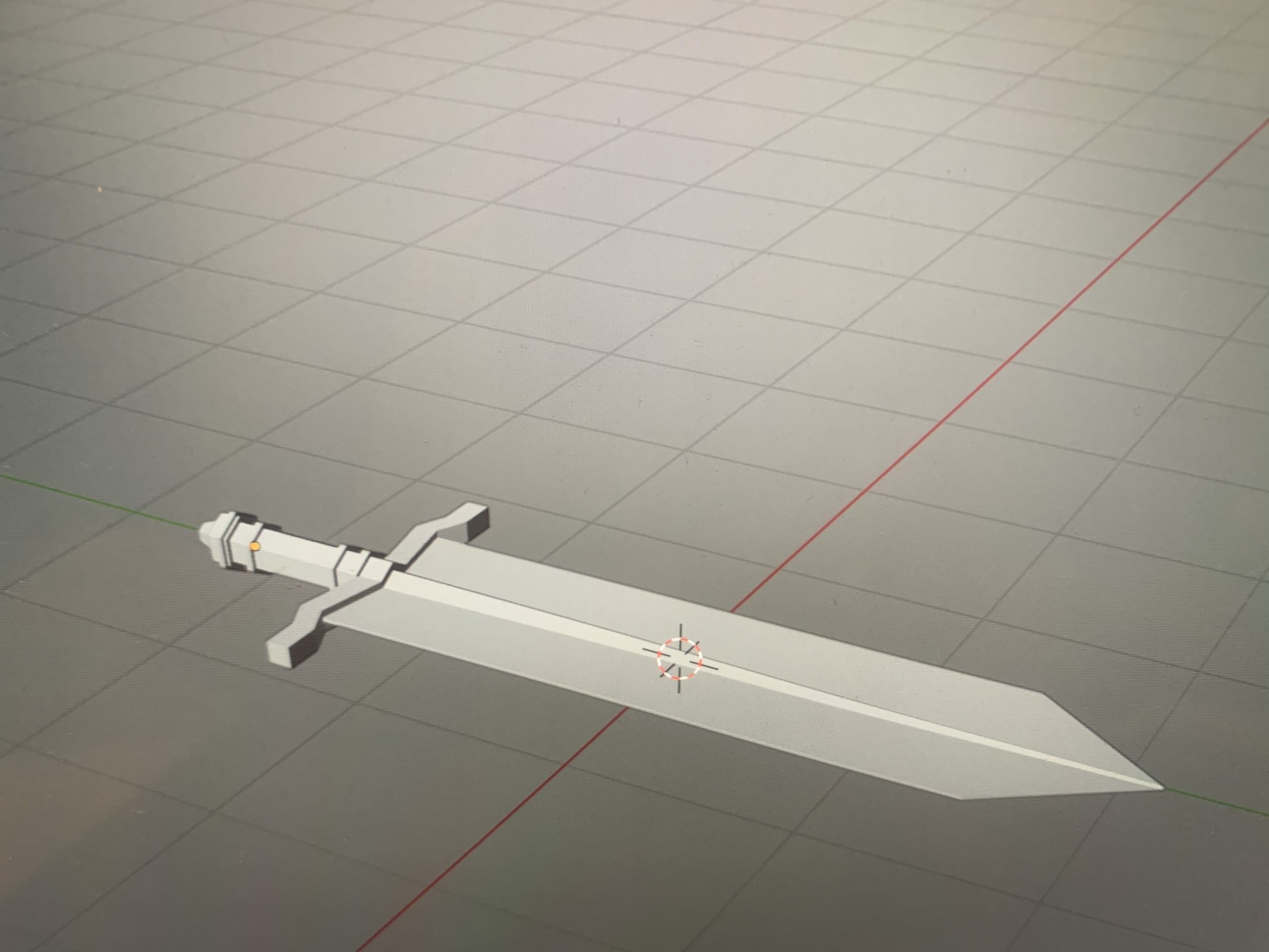 Simple sword 3D model free 3D model | CGTrader