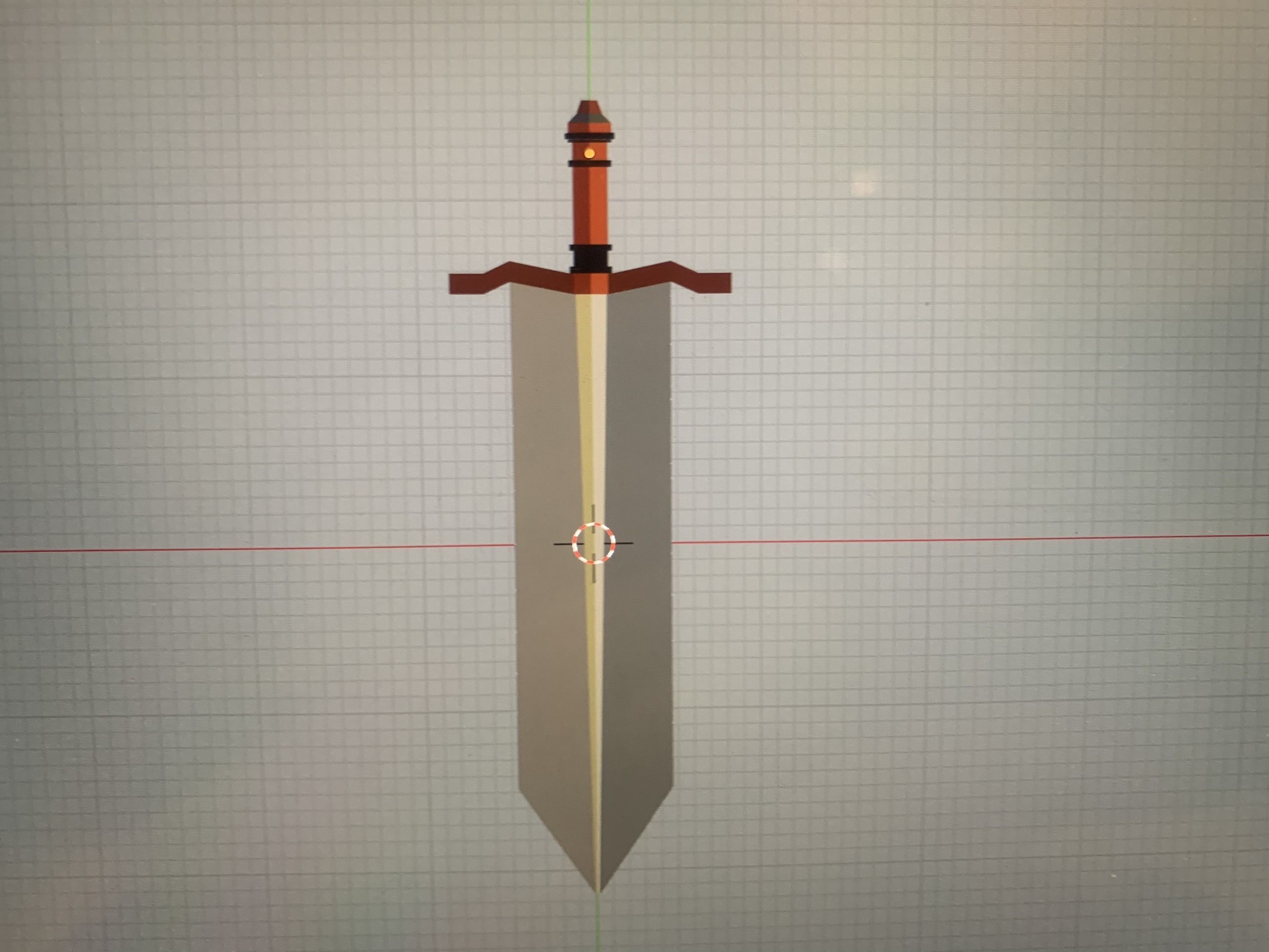 Simple sword 3D model free 3D model | CGTrader