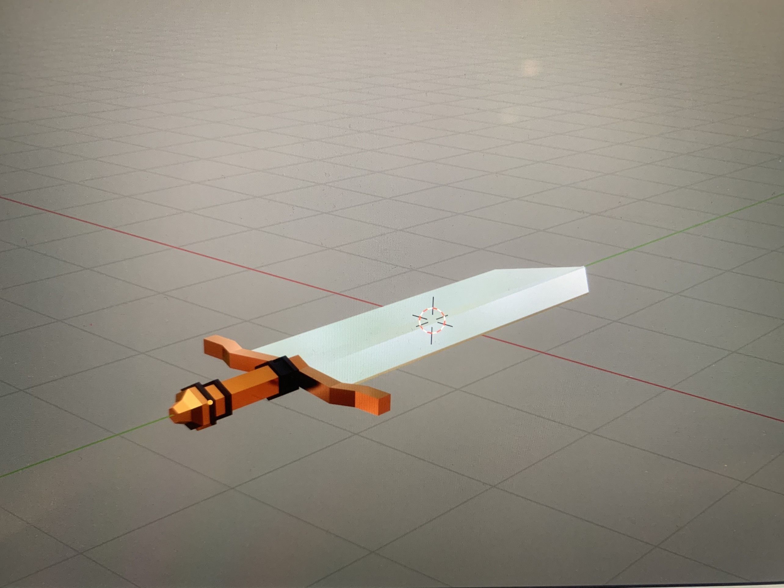 Simple sword 3D model free 3D model | CGTrader