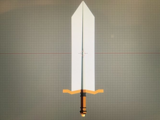 Simple sword 3D model free 3D model | CGTrader
