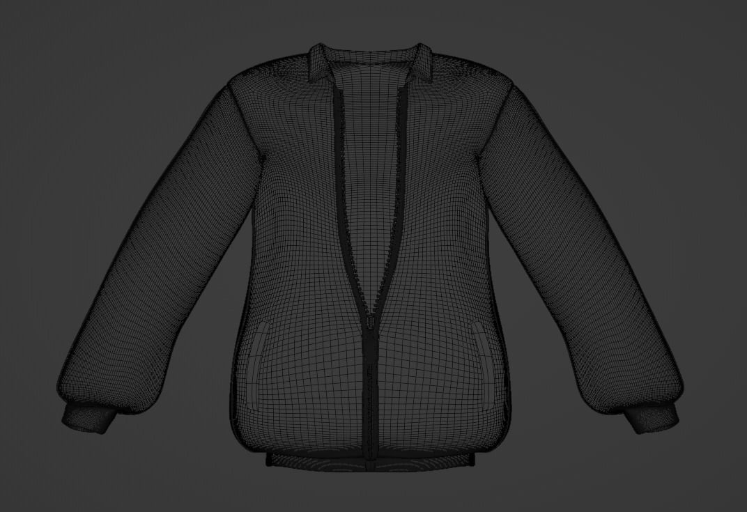 Jacket free 3D model | CGTrader