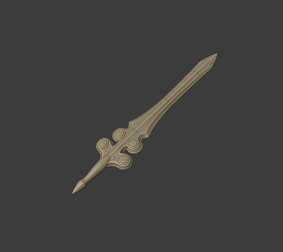 Flynn Scifo Sword - Tales of Vesperia - 3D files - STL 3D model 3D ...