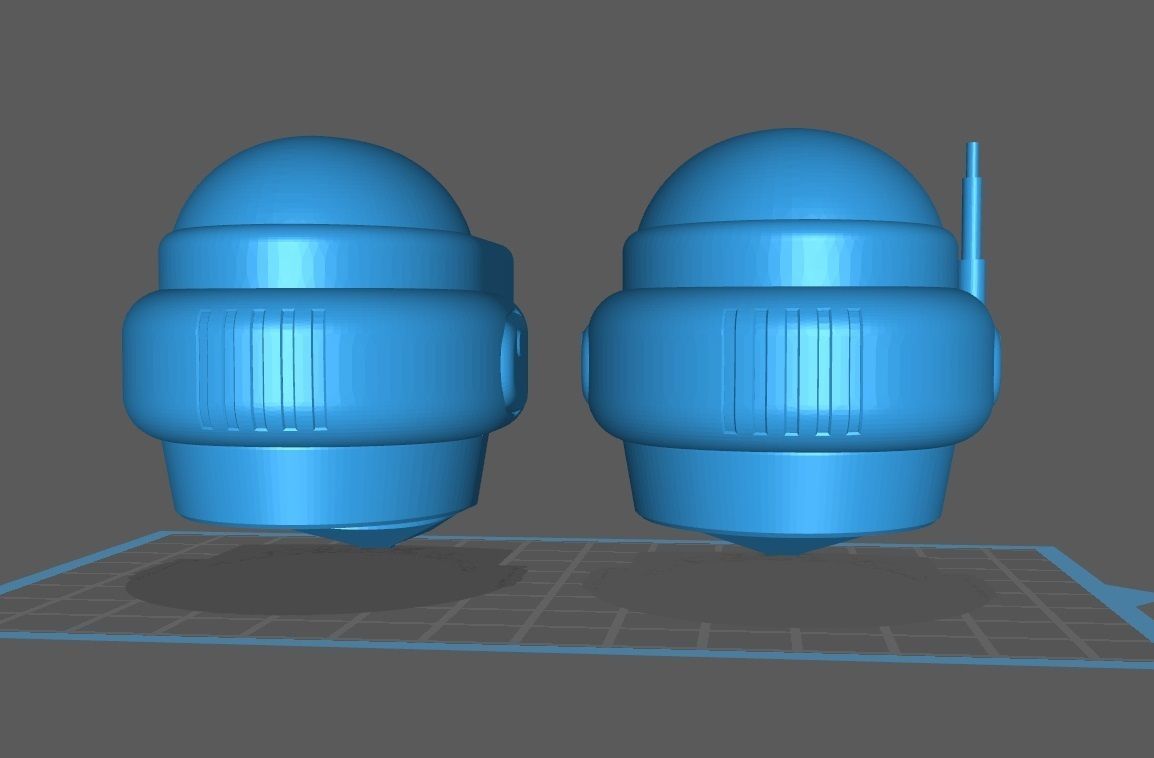 Custom Imperial Storm Commando Specialist helmet twelth scale 3D model ...