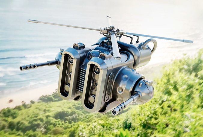 Fly Bot 3d print 3D model 3D printable | CGTrader