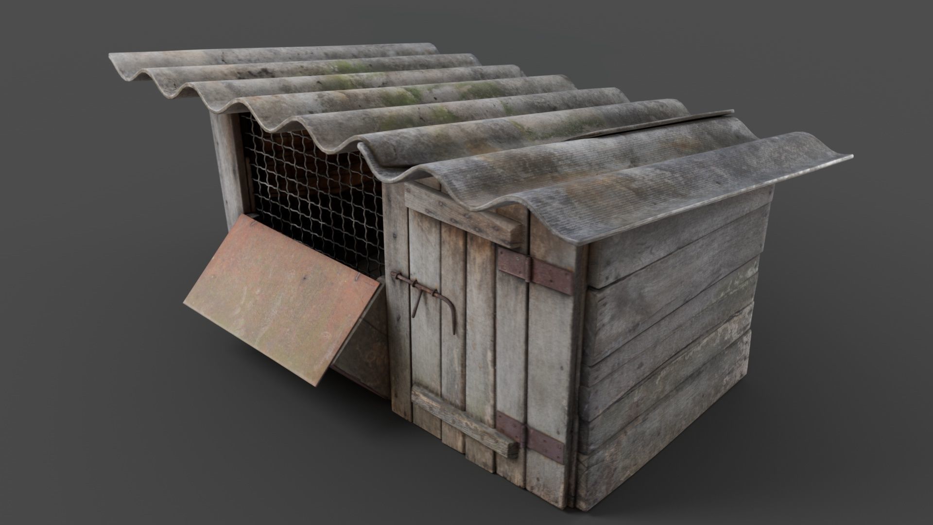 3D model Wooden Cage VR / AR / low-poly | CGTrader