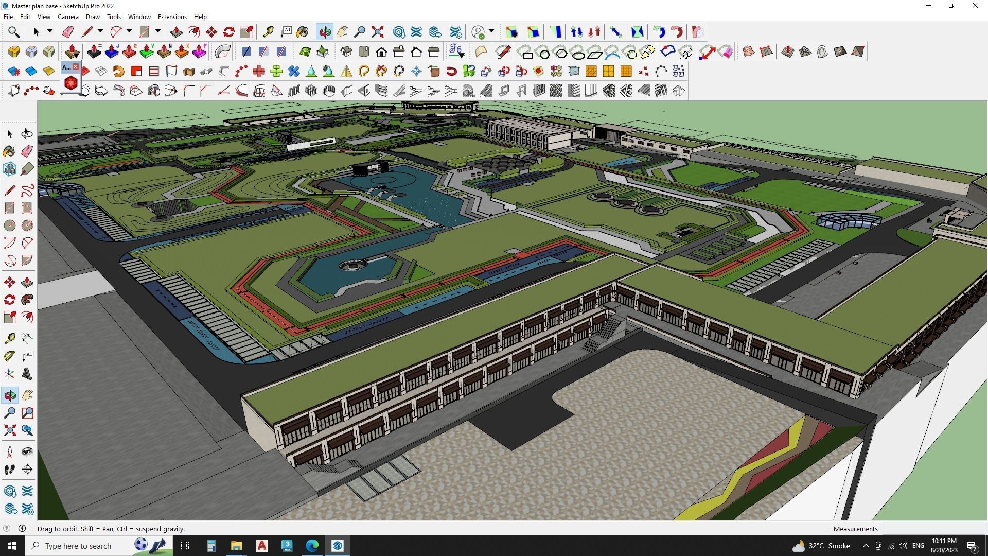3D model of master plan landscape 3D model | CGTrader