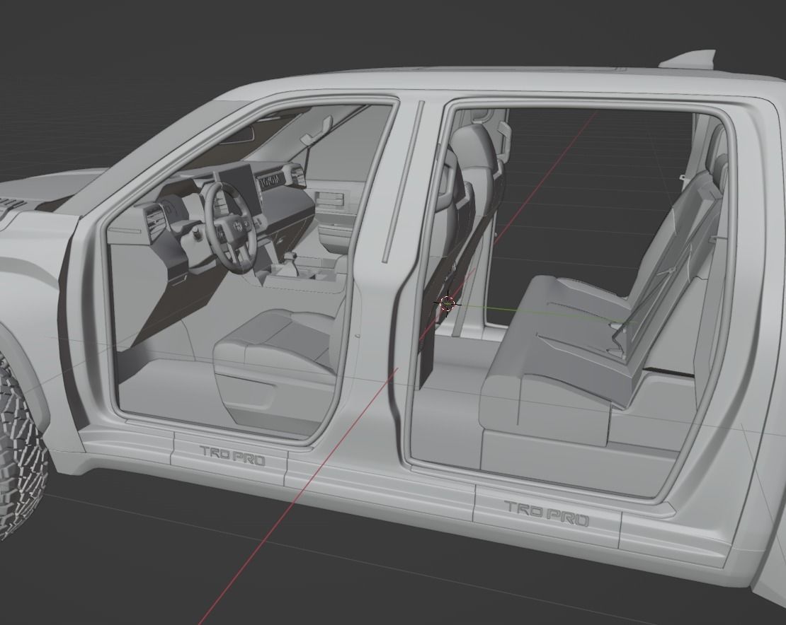 Toyota Tundra 2023 3D model | CGTrader