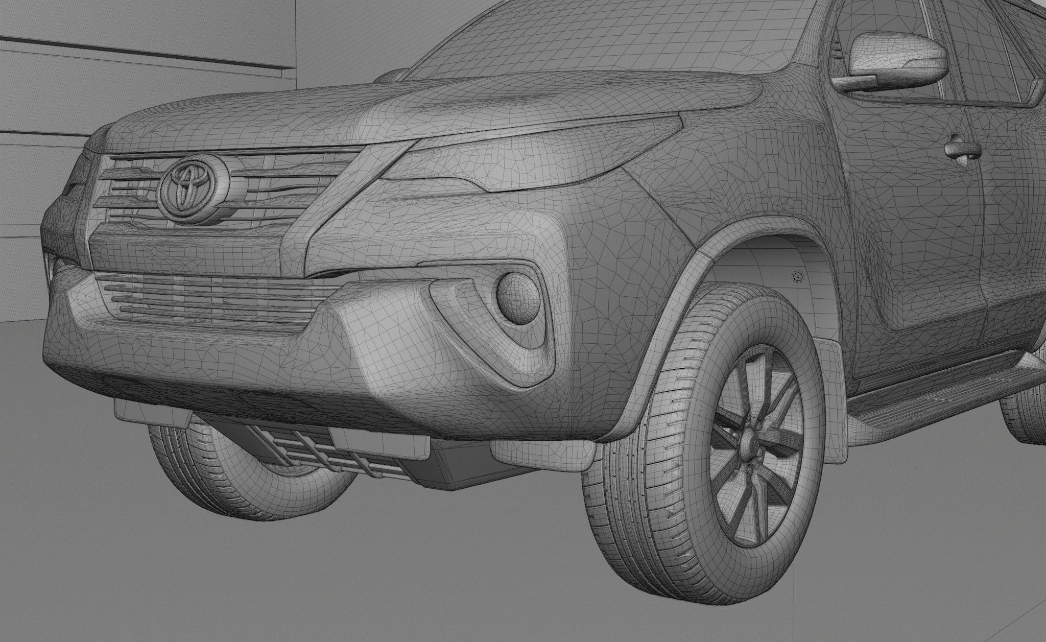 Toyota Fortuner 2018 3D model | CGTrader