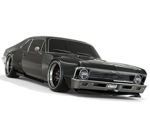 Chevrolet Nova 1970 Modified 3D model | CGTrader