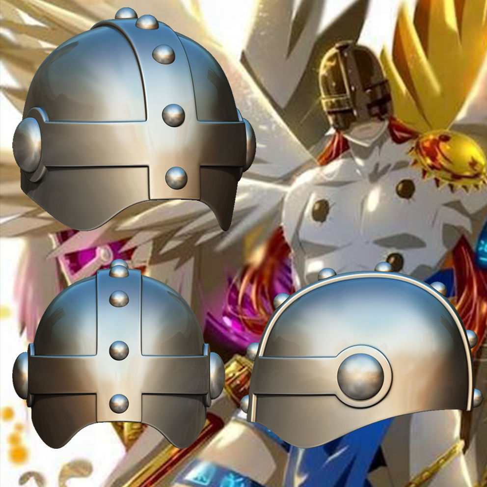 angemon helmet 3d printable model 3D model 3D printable | CGTrader