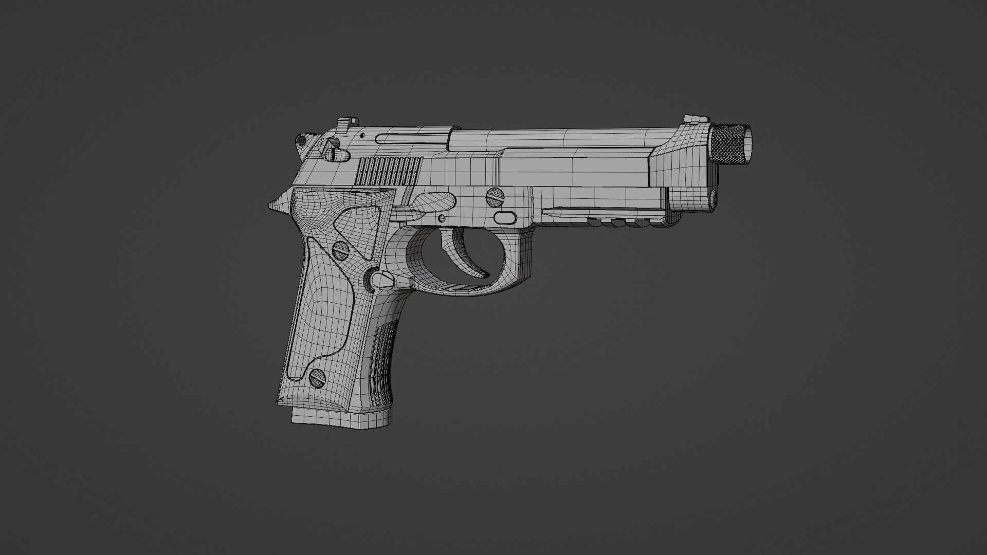 Beretta M9A3 3D model | CGTrader