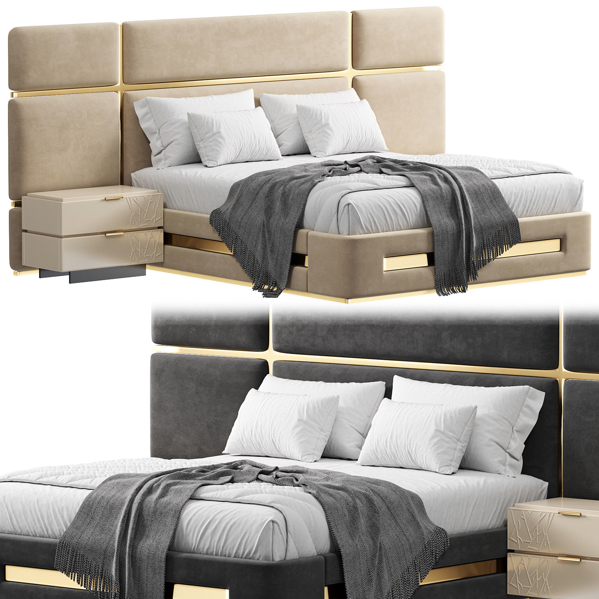 Morfeus Bed By Casaricca 3D model | CGTrader