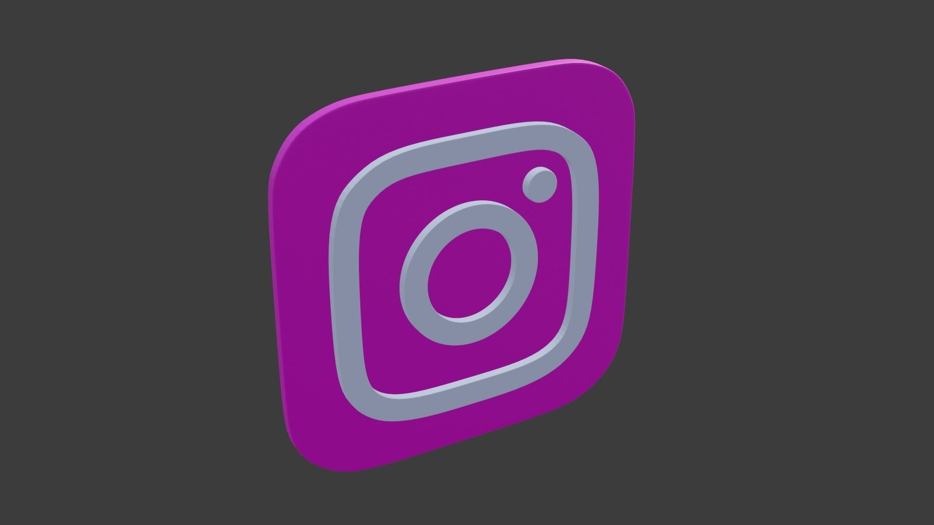 instagram logo 3D model | CGTrader