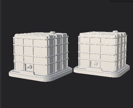 3D model water tank VR / AR / low-poly | CGTrader