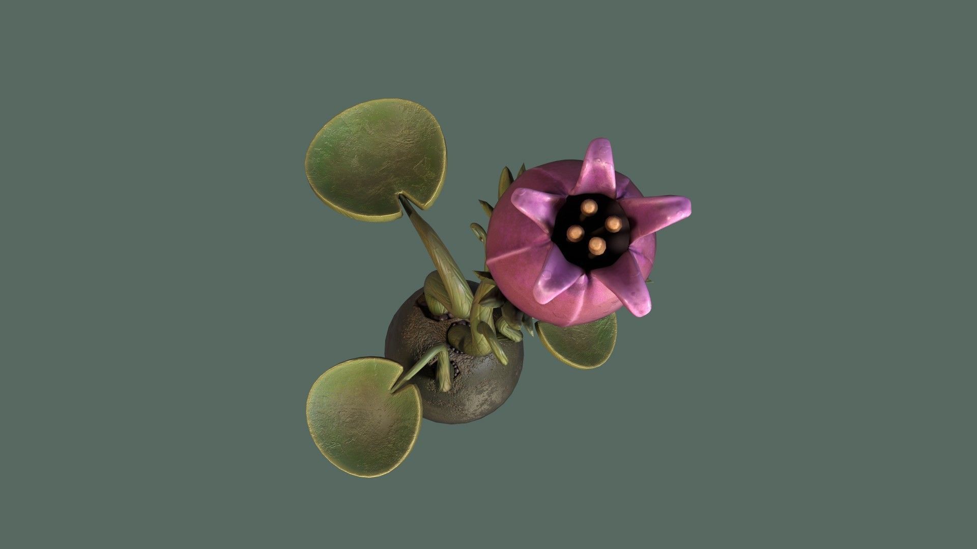 3D model Stylized Fantasy Plant VR / AR / low-poly | CGTrader