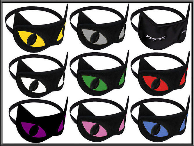 3D model Cat Sleep Eye Mask VR / AR / low-poly | CGTrader