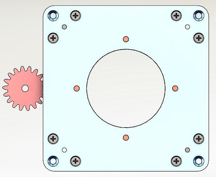 D70T8B4TY2 Motorized Manually open close shutter CNC machining 3D model ...