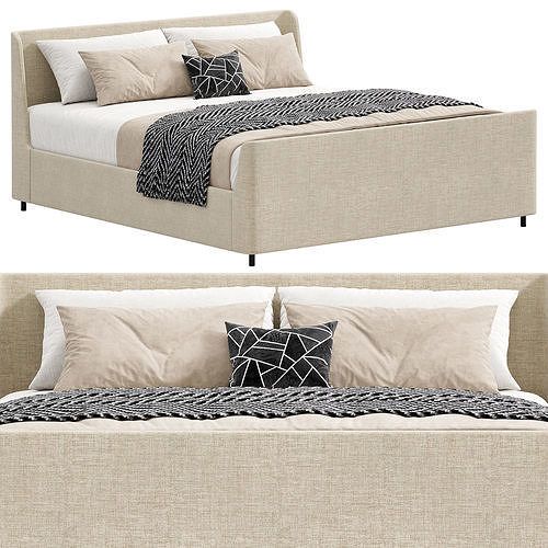 Bed K76 by Delavega 3D model | CGTrader