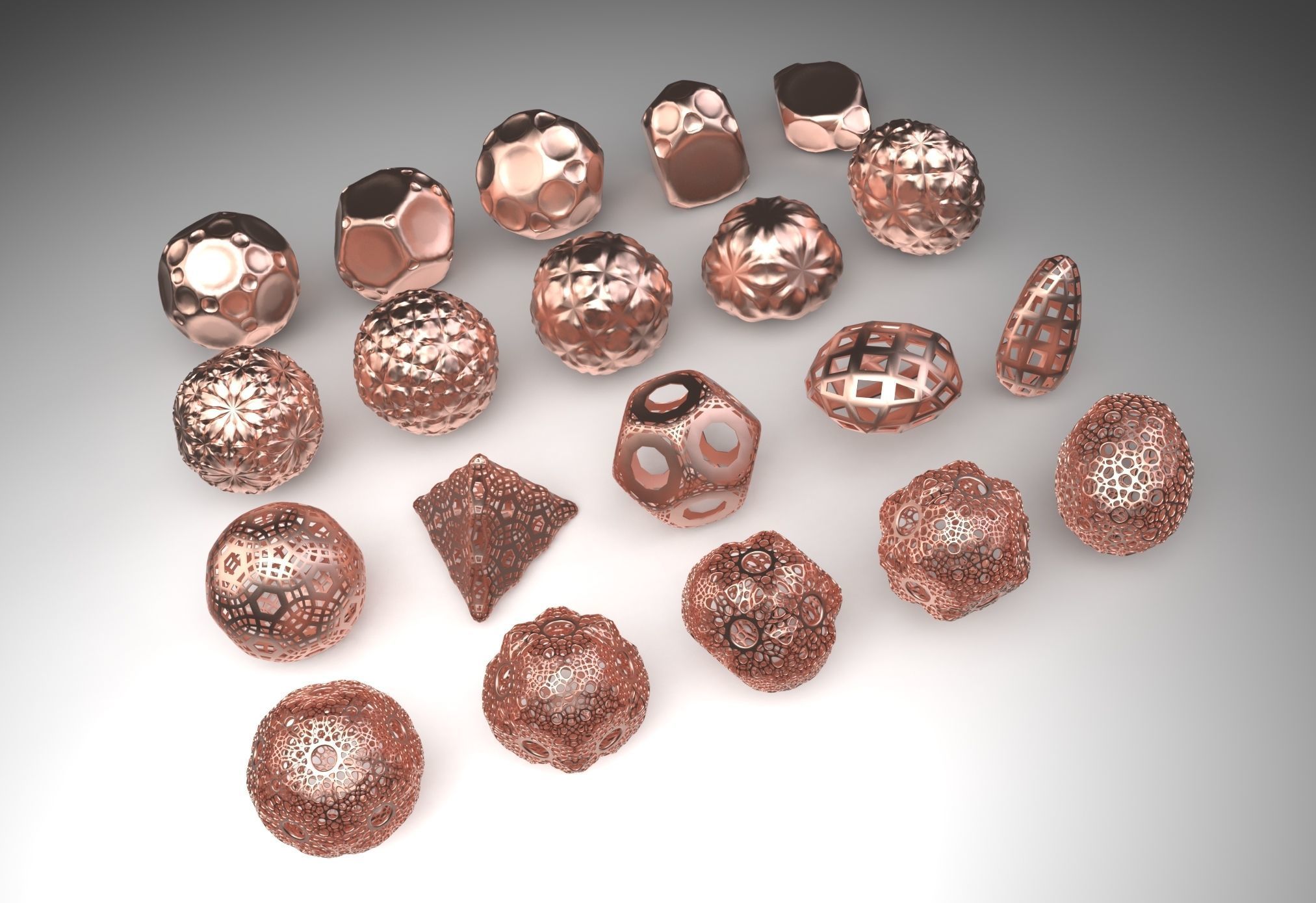 Ultimate 500 MEGA PACK 3D Shapes Collection 3D model 3D printable ...