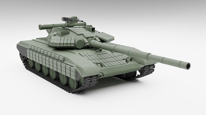 3D model T-64 BV MBT VR / AR / low-poly | CGTrader