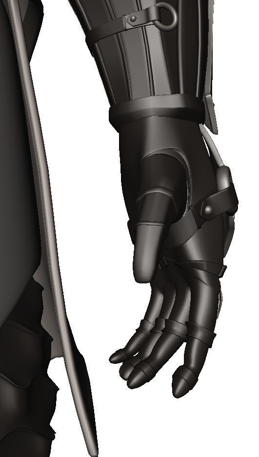 Man Assassin Fighter 3D model | CGTrader