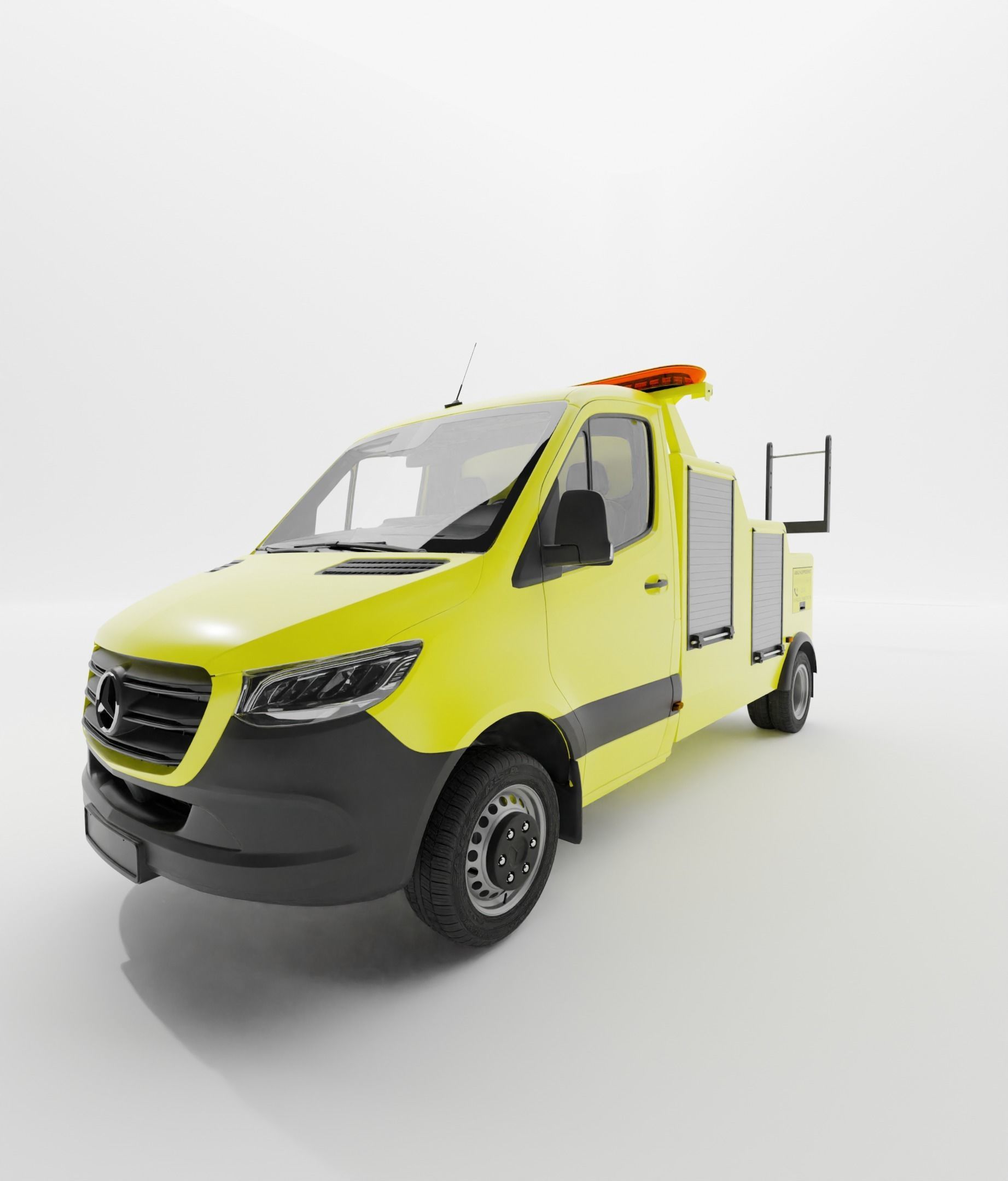 Mercedes Benz Sprinter Tow Truck 3D model | CGTrader