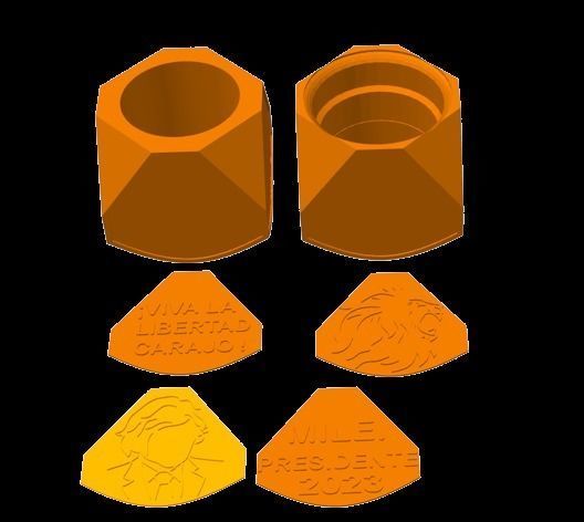 Mate Javier Milei 3D model 3D printable | CGTrader