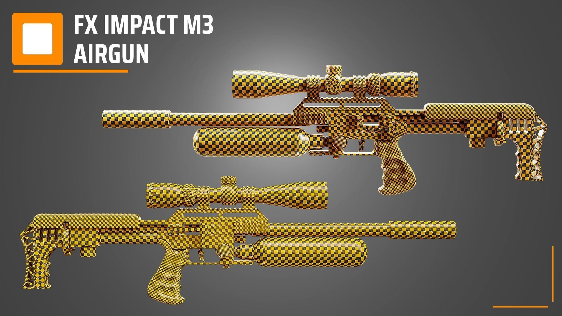 FX Impact M3 Airgun 3D model | CGTrader