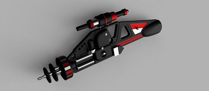 Dr Horrible Death Ray 3D model 3D printable | CGTrader