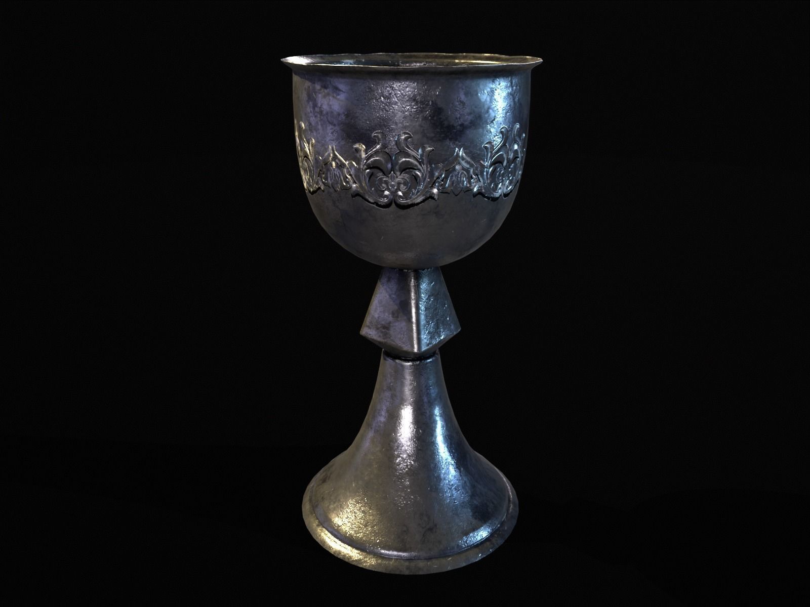 3D model Royal Elegant Noble Chalice VR / AR / low-poly | CGTrader