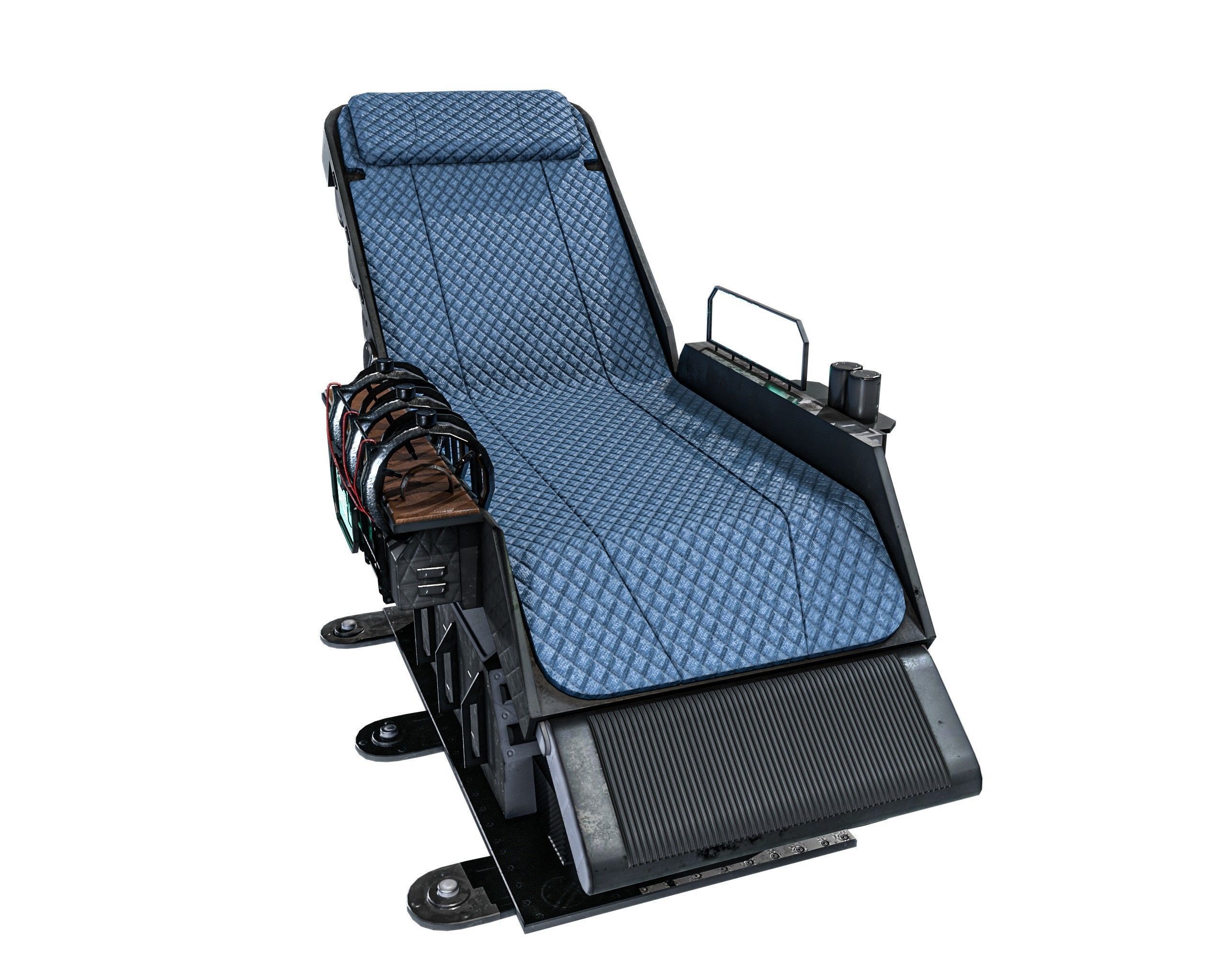 3D model Sci-fi Medical Lab Chair VR / AR / low-poly | CGTrader