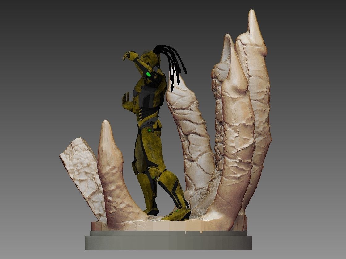 Cyrax from Mortal Kombat 9 3D model 3D printable | CGTrader