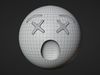 Faint or Dead Face Emoticon Emoji or Smiley 3D model | CGTrader
