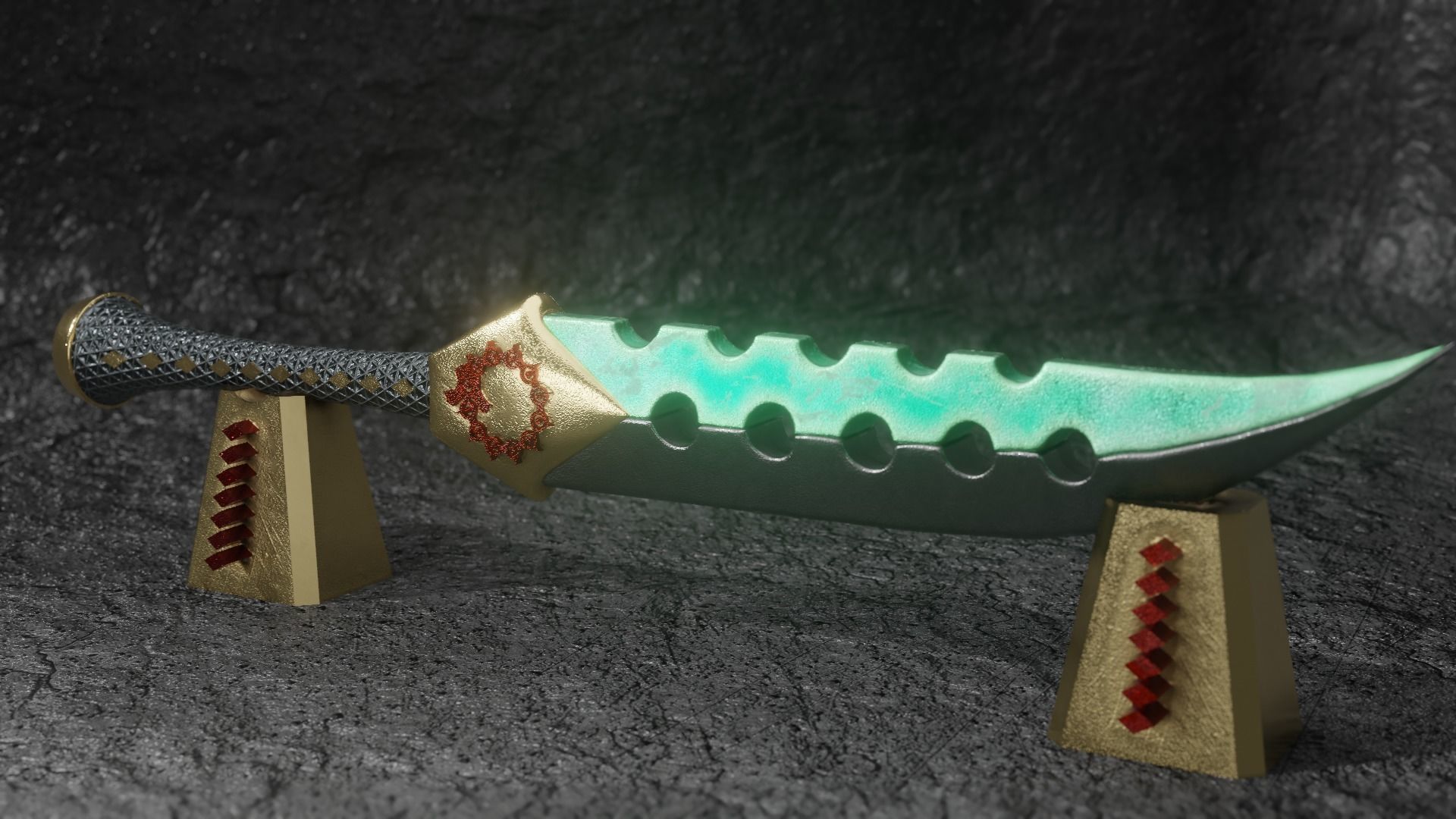 Meliodas Sword 3D model | CGTrader