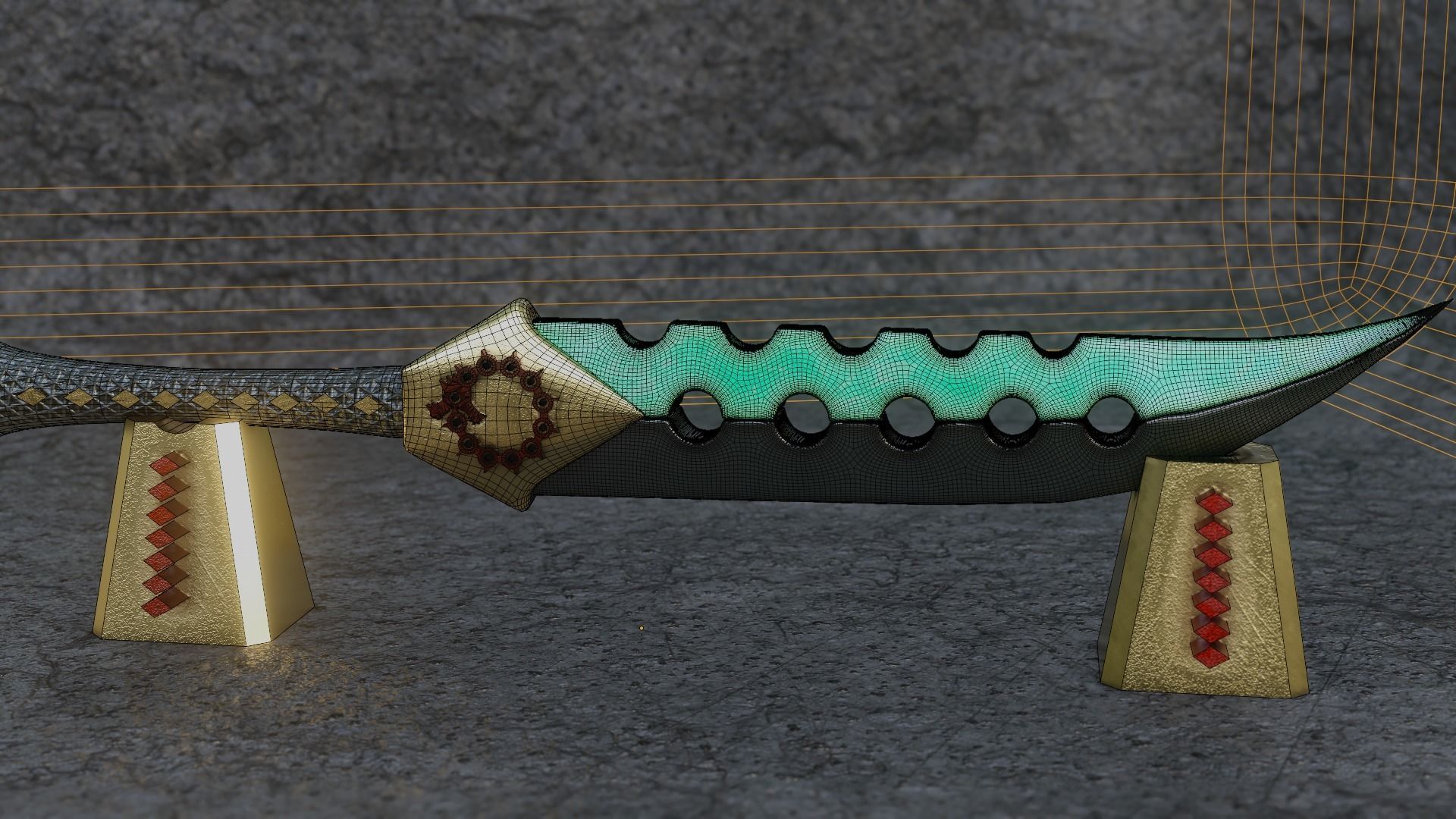 Meliodas Sword 3D model | CGTrader