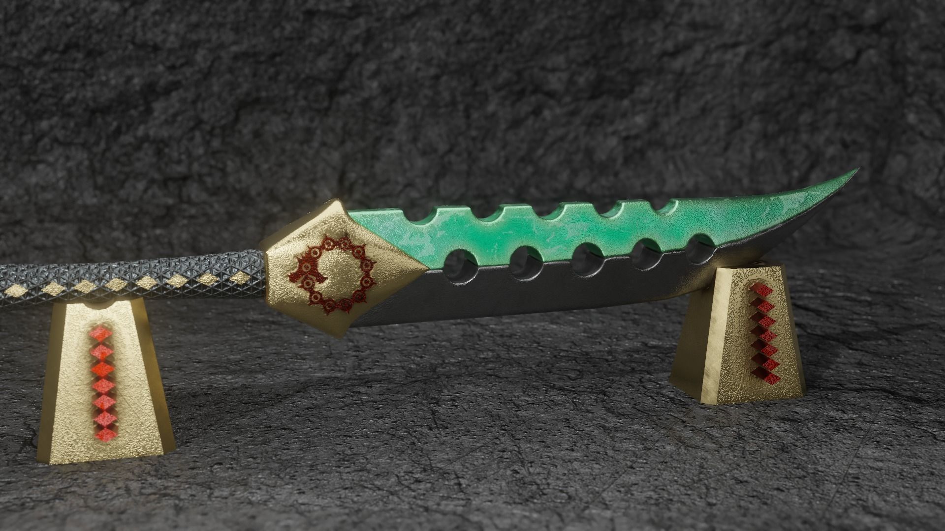 Meliodas Sword 3D model | CGTrader