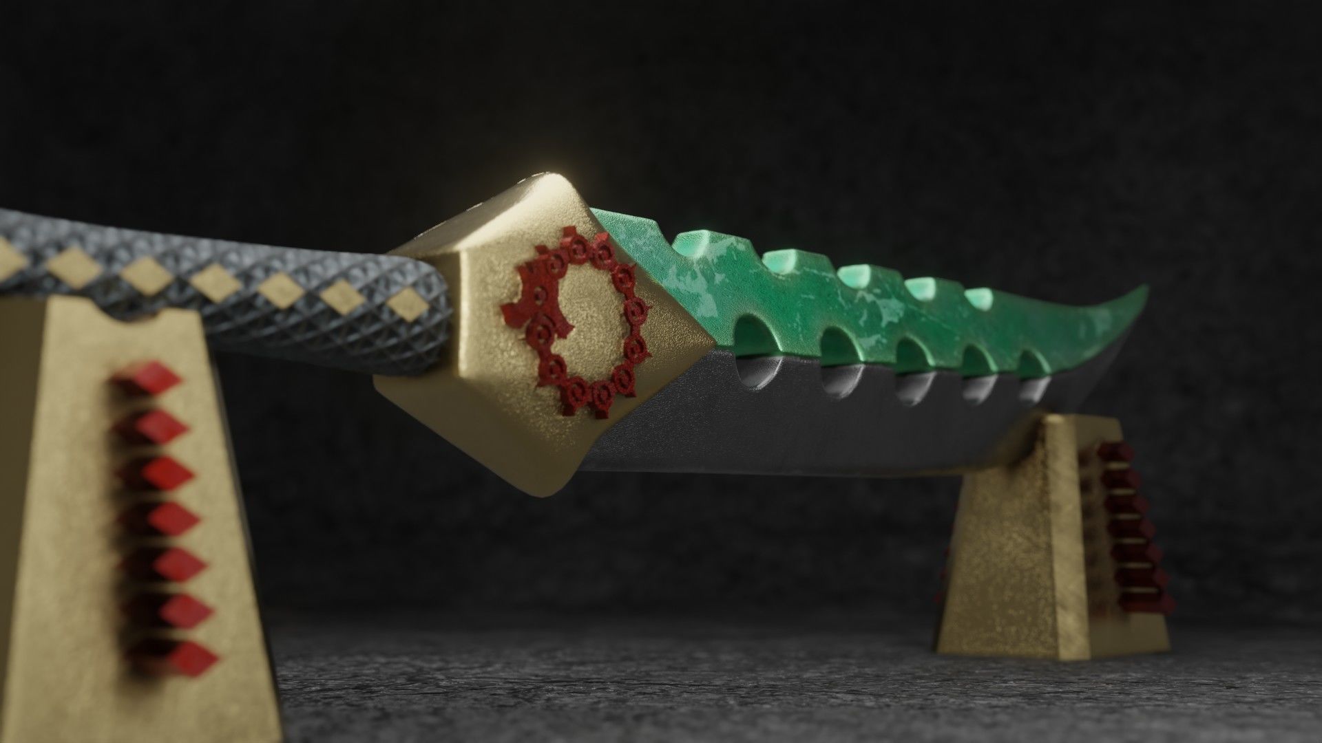 Meliodas Sword 3D model | CGTrader