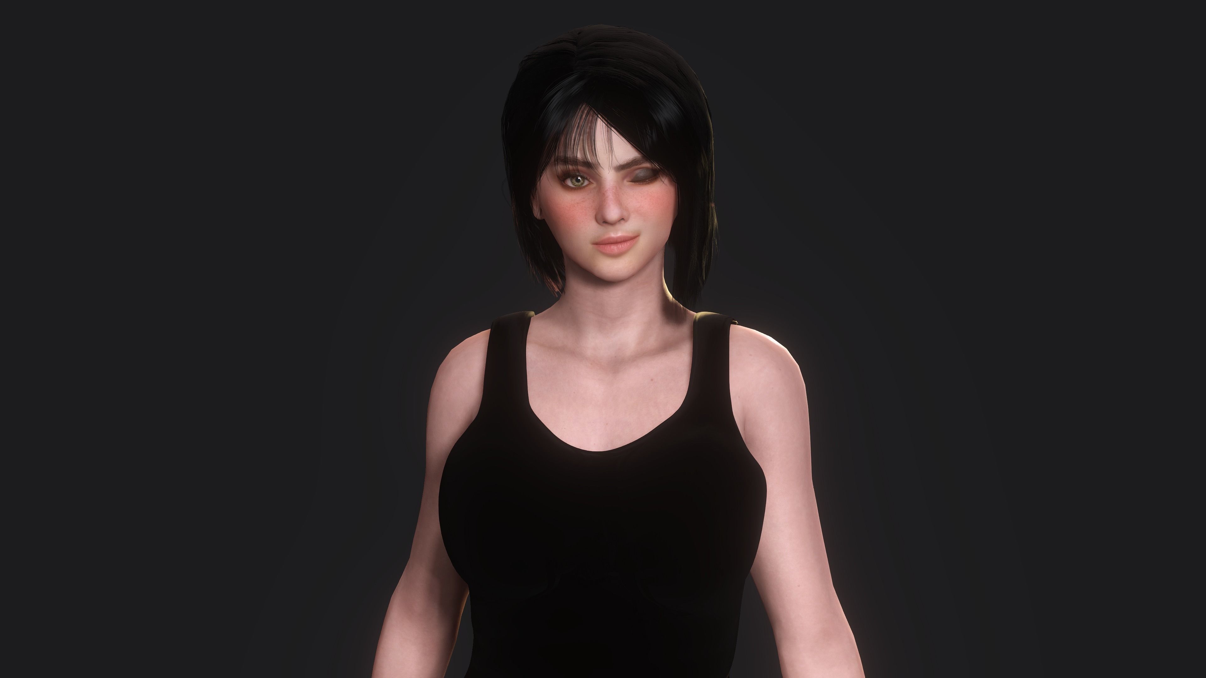 3D model Josie - AAA Realistic Female Character Low-poly 3D model VR / AR / low-poly | CGTrader