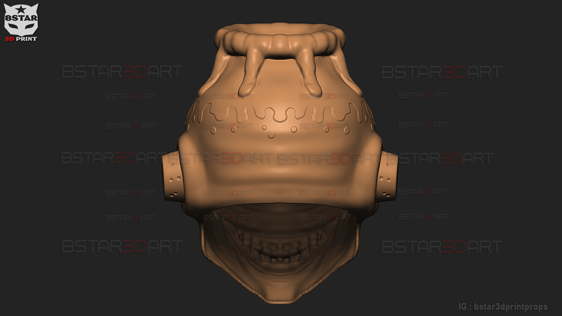 Jogo Mask - Jujutsu Kaisen cosplay 3D model 3D printable | CGTrader