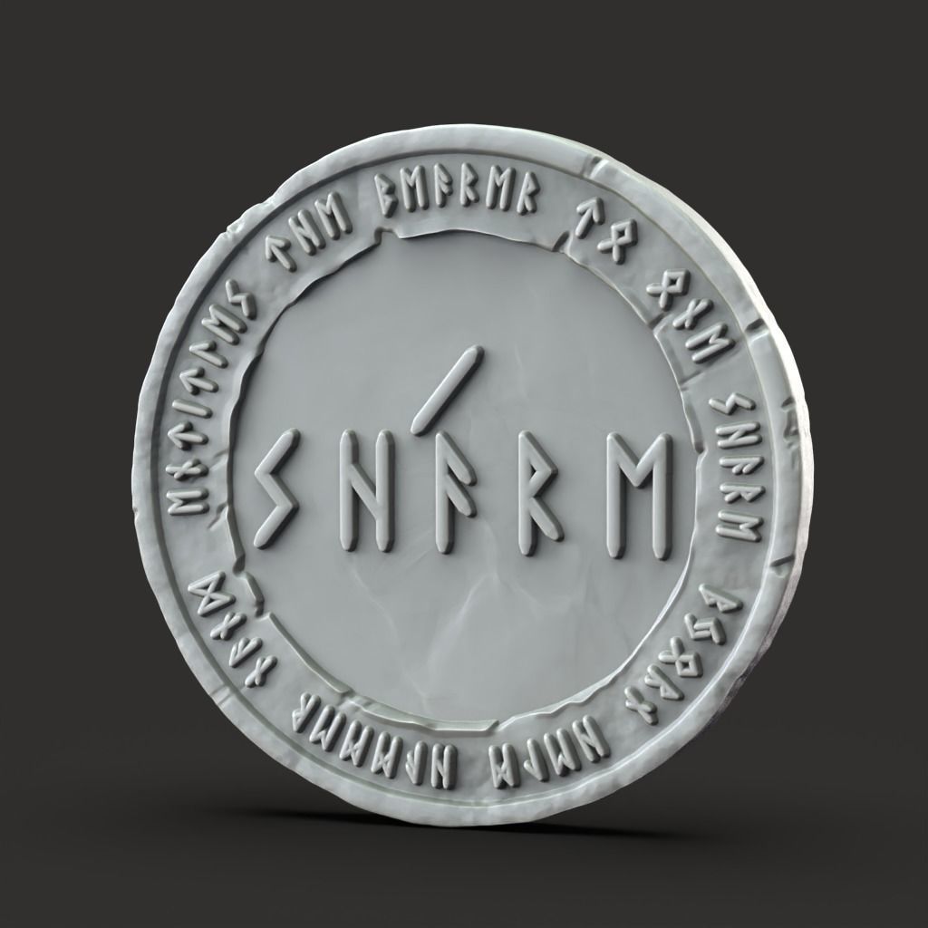 Coin Prop - 3D Printable TTRPG - PRESUPPORTED - 32mm Scale 3D model 3D ...