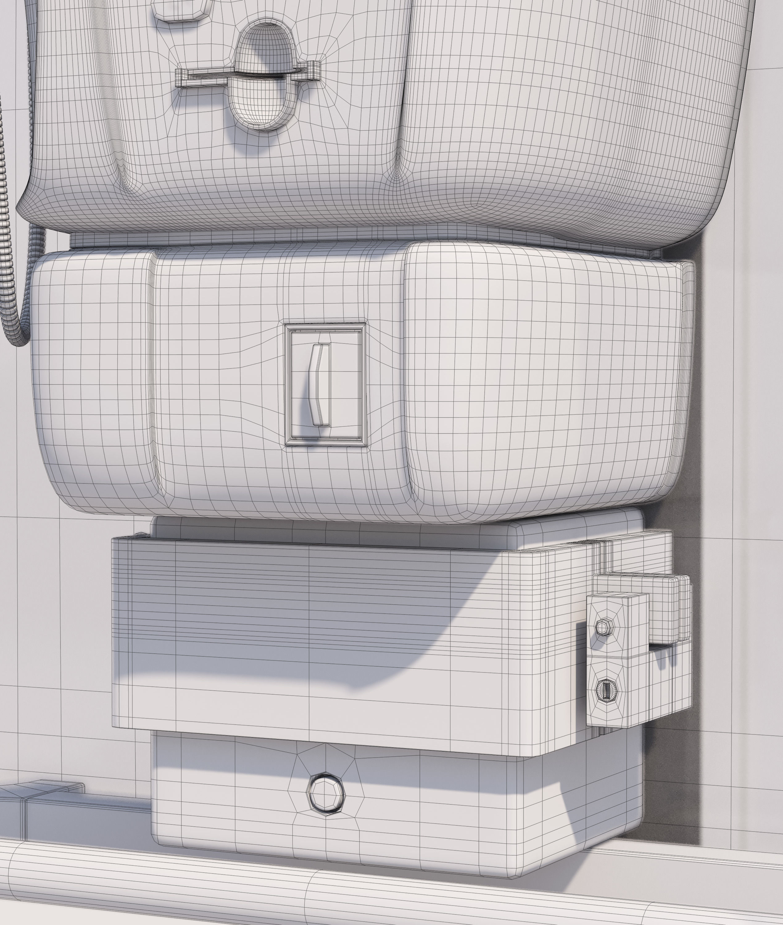 Public Phone for Cinema 4D and Corona 3D model | CGTrader