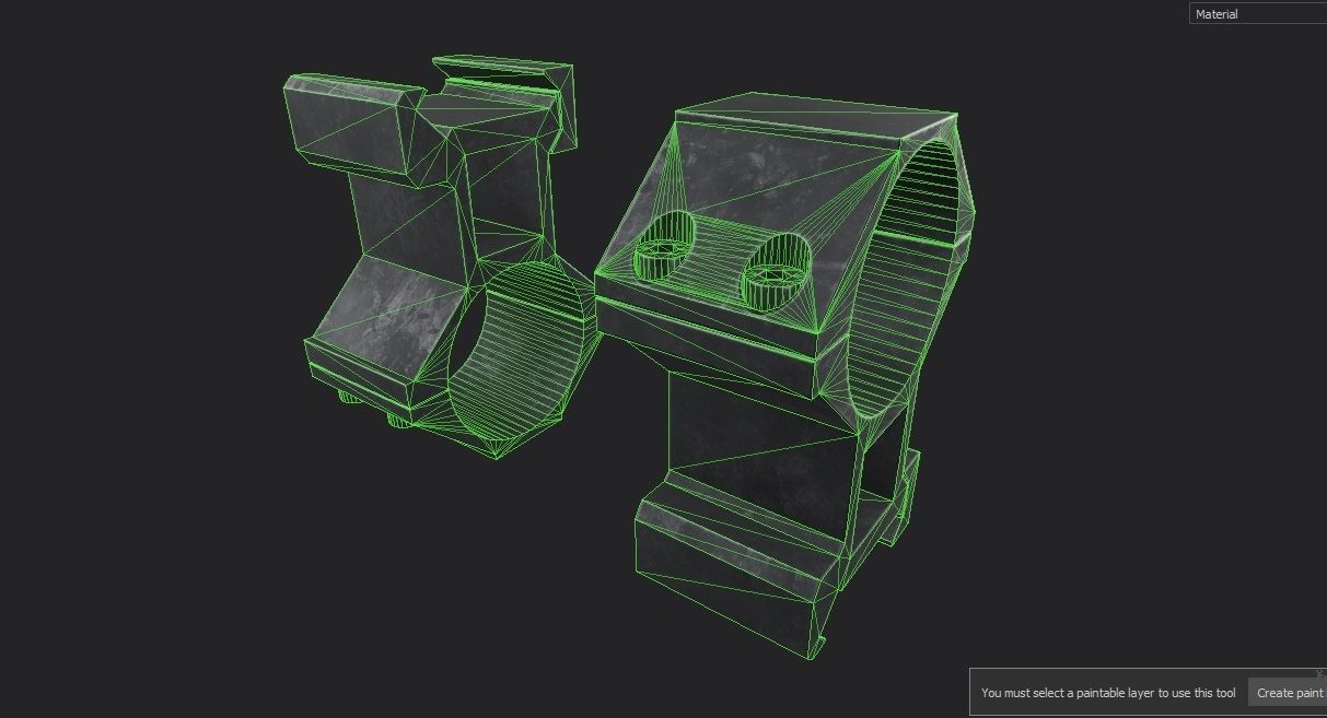 3D model Scope Mount 01 VR / AR / low-poly | CGTrader
