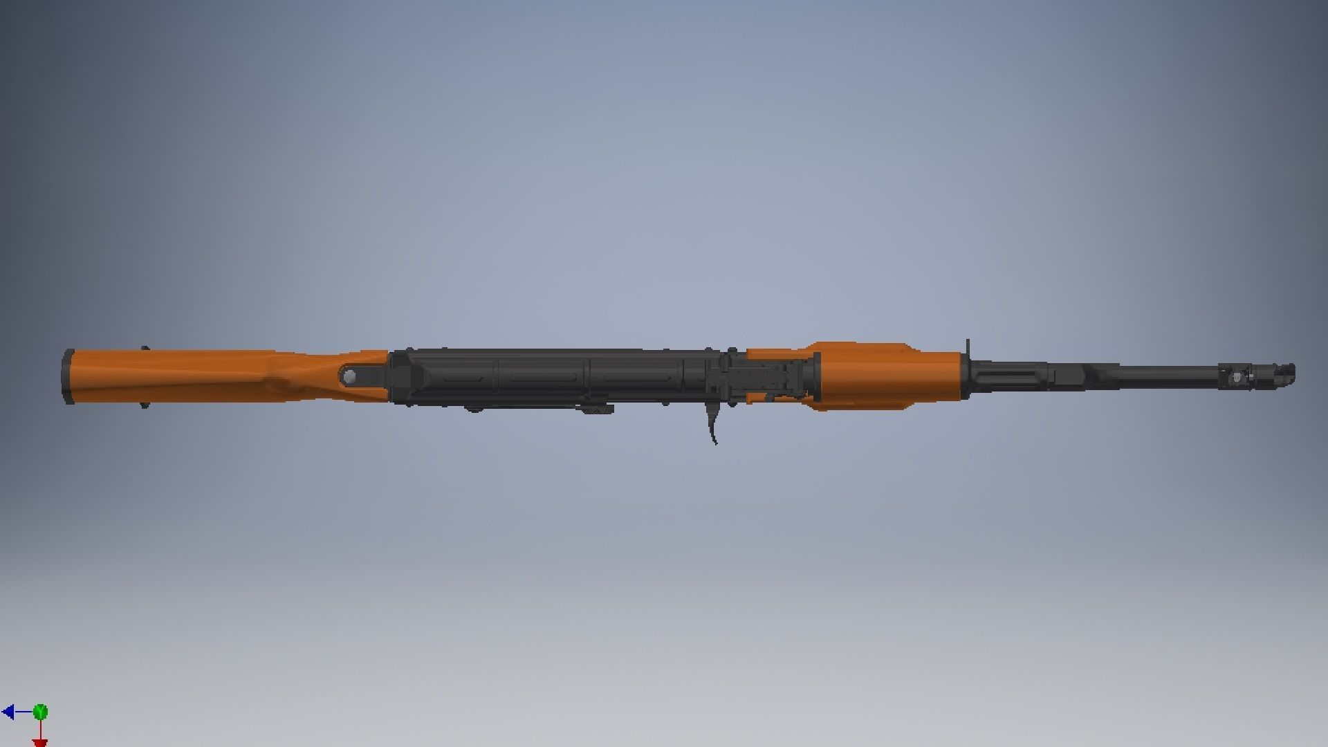 AKM Assembly 3D model | CGTrader
