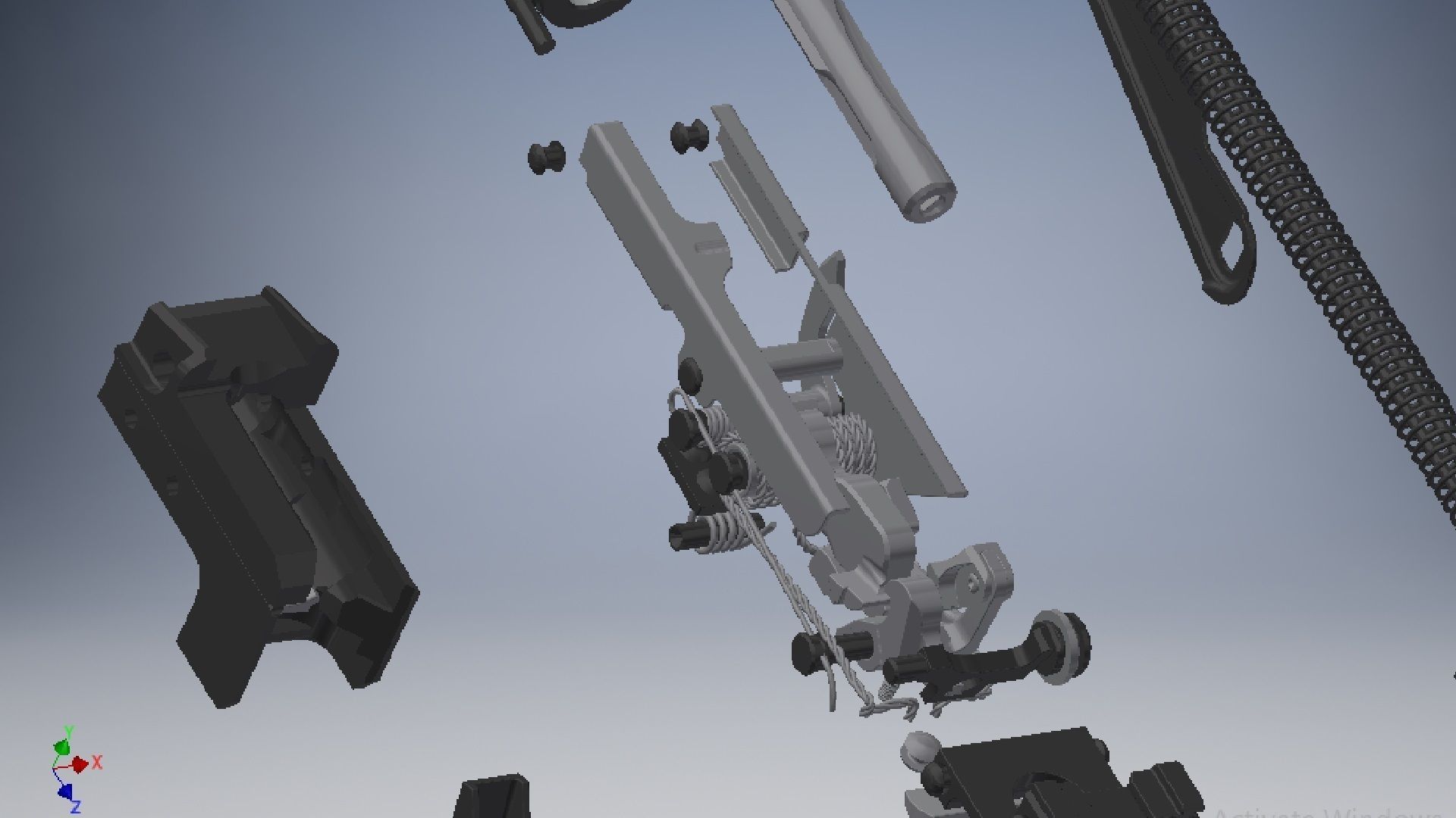 AKM Assembly 3D model | CGTrader