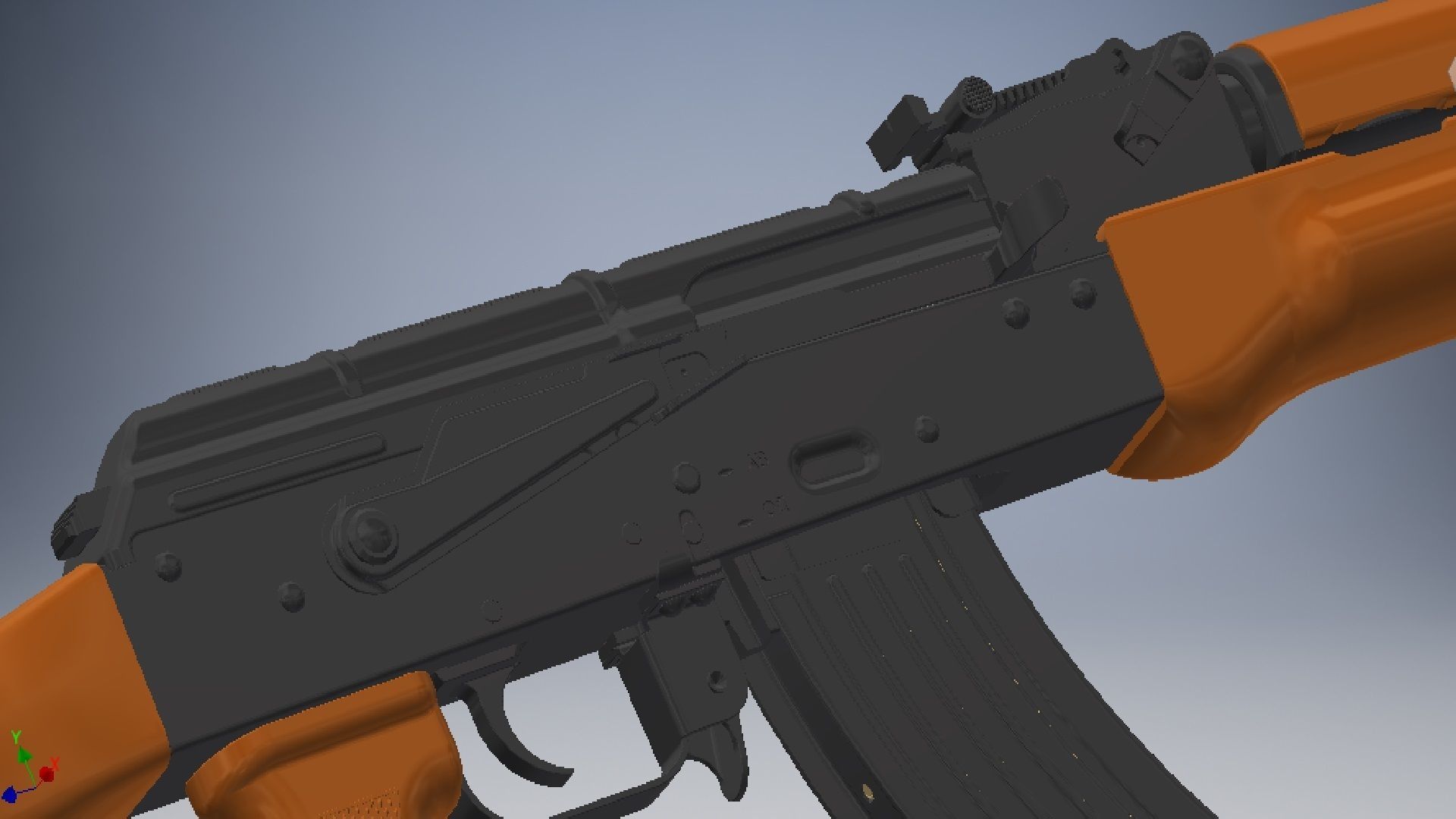 AKM Assembly 3D model | CGTrader