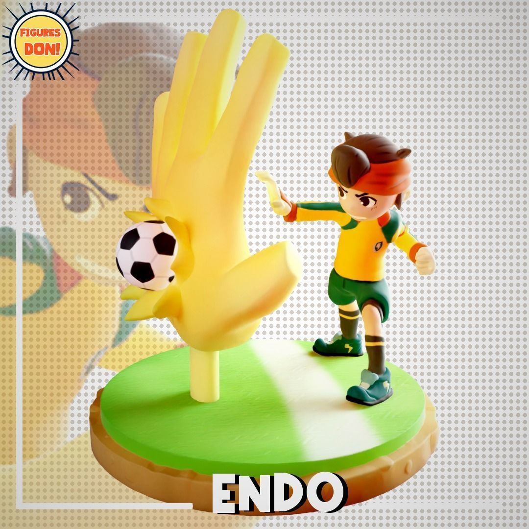 Endo - Inazuma Eleven 3D model 3D printable | CGTrader