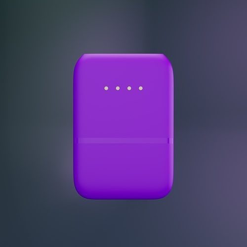 5000 mAh Powerbank 3D model | CGTrader