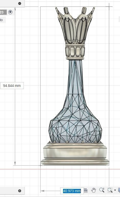 Cantarella Chess pieces King and Queen Vocaloid 3D model 3D printable ...