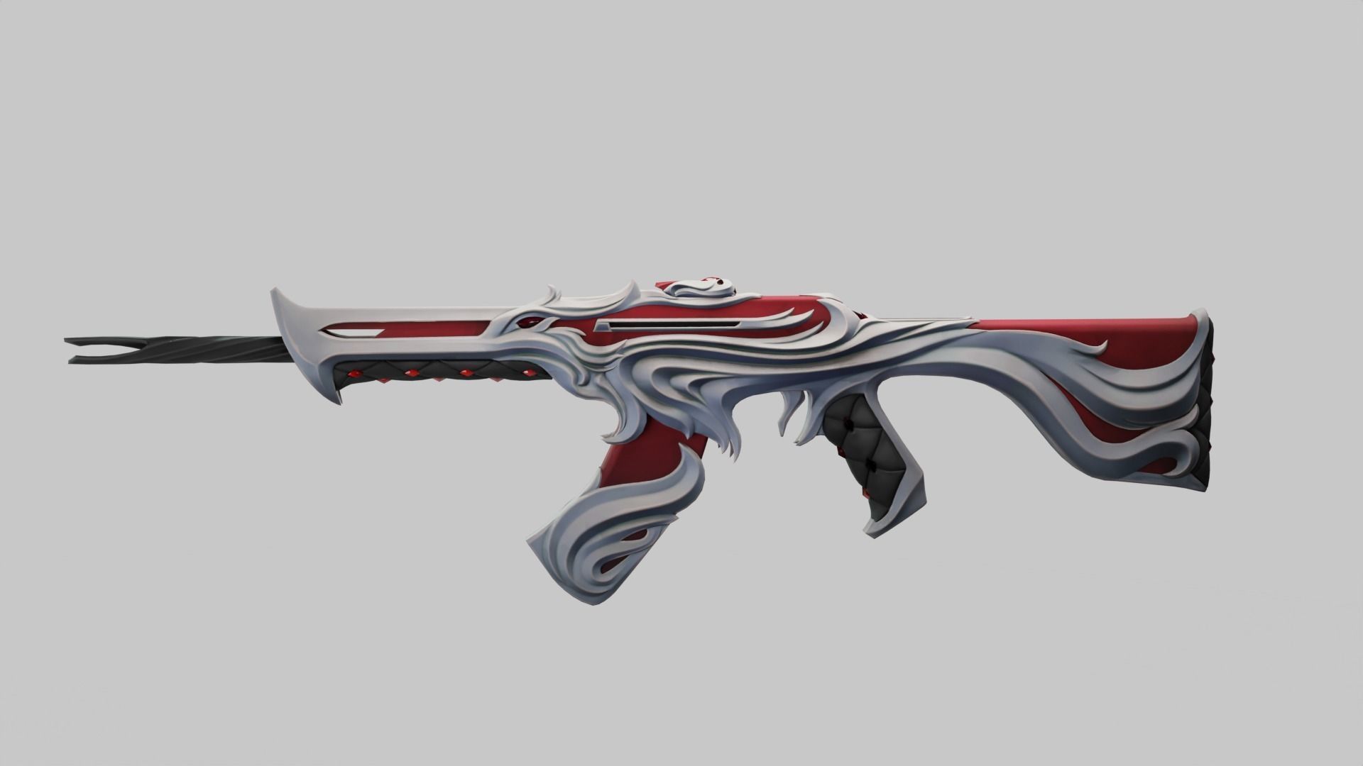 Lycans Bane Vandal - Valorant 3D model rigged | CGTrader