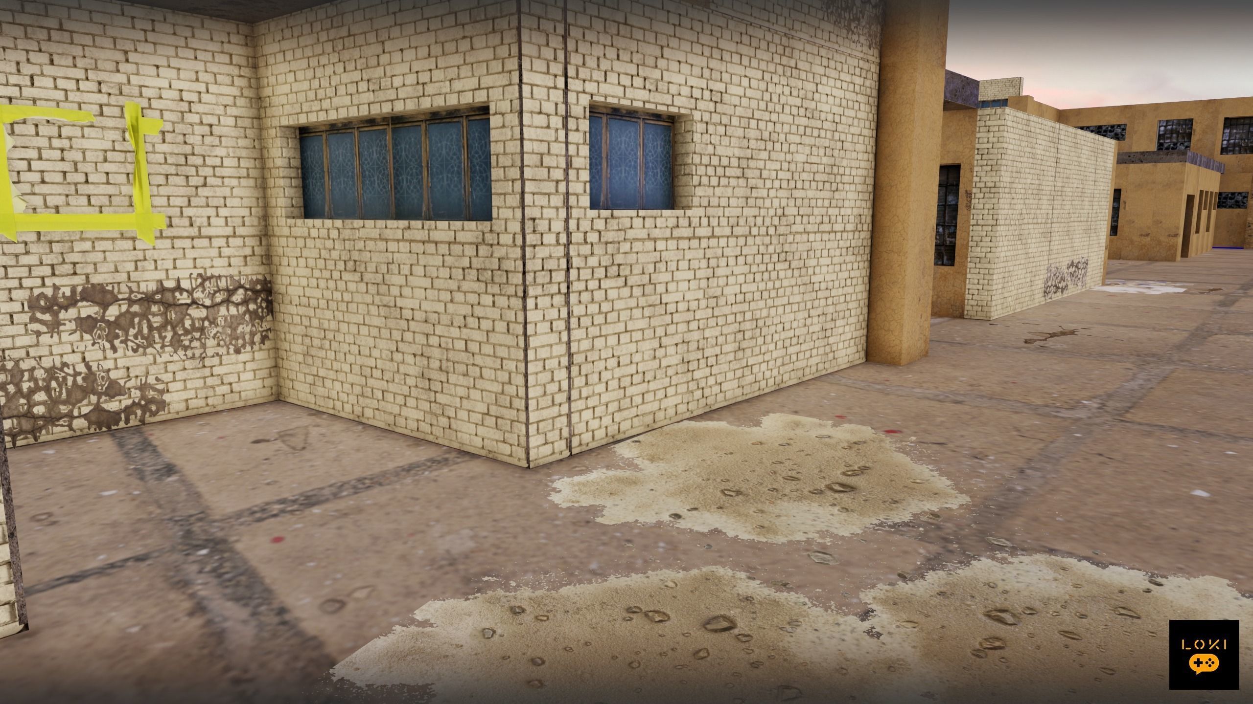 Abandoned Dust Factory Game Map for FPS Game 3D model | CGTrader